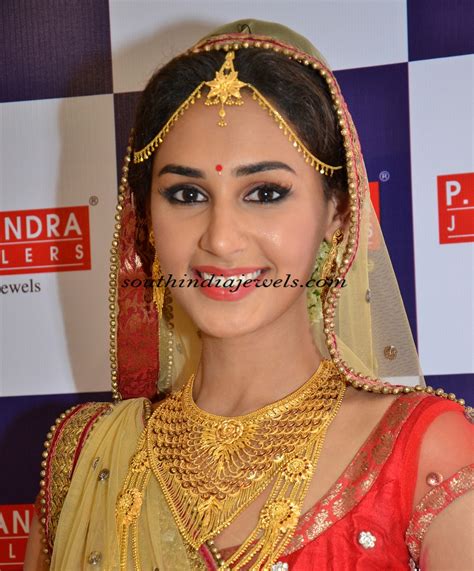 Gold Jewellery Model With Catchy Jewels ~ South India Jewels