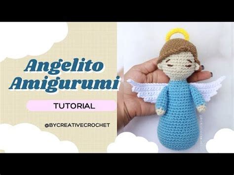 Angelito o Ángel Amigurumi Paso a Paso para principiantes Tutorial tejido a cro Patrones