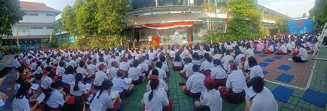 Ibadat Perayaan Hari Raya Santa Perawan Maria Diangkat Ke Surga SD Strada Santa Maria