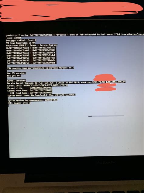 Boot Up Failure When Updating To Mojaves Process Exec Of Sbin Launched Failed Please Help
