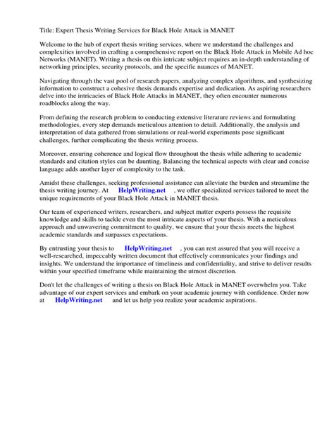 thesis report on black hole attack in manet pdf wireless ad hoc