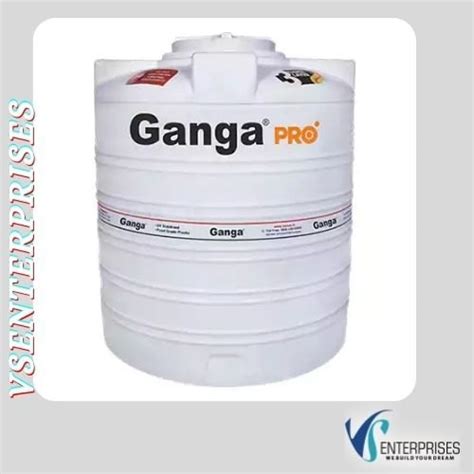 Ganga Pro Water Tanks Triple Layer White 2000 Litre At Rs 6700 Piece