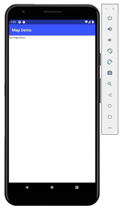 Google Maps Not Showing In A NativeScript App But Shows In A Native App Developed With Android