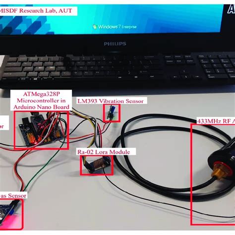 Illustrating The Lora Transmitter Node 01 Prototype Download Scientific Diagram