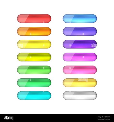 Web Buttons Set Stock Photo Alamy