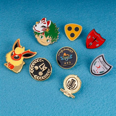 Custom Soft Enamel Pins In Different Shapes Custom Enamel Pins