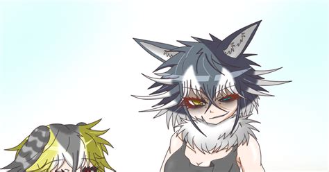 けものフレンズ 交渉中のタイリクオオカミ先生とアリツカゲラ イヌキシのイラスト Pixiv