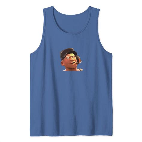 Team Fortress 2 Tf2 Scout Gmod Faces Funnys Memes Tank Tops Sold By