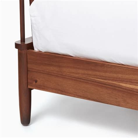 Chadwick Mid Century Spindle Bed West Elm