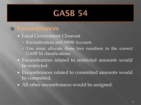 PPT GASB 54 PowerPoint Presentation Free Download ID 2138279