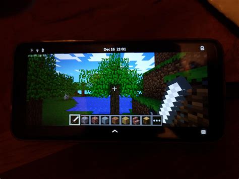 Modded Minecraft Pi Edition Running On The Pinephone Linux