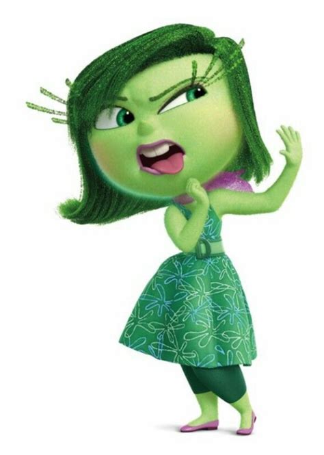 Disgust From Inside Out Inside Out Characters Disgusted Inside Out