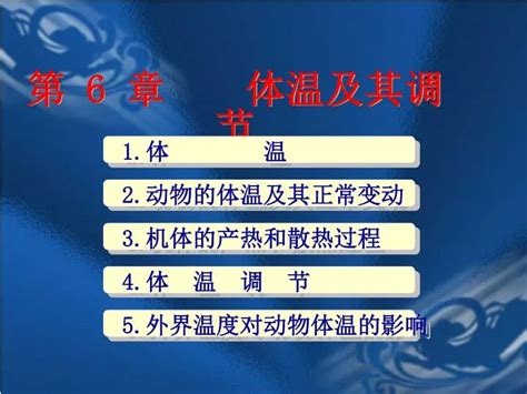 Ppt 第 6 章 体温及其调节 Powerpoint Presentation Free Download Id5582978