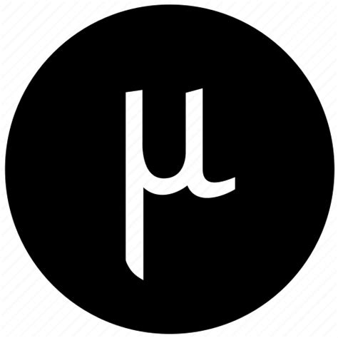 Alphabet Greek Letter Mu Icon Download On Iconfinder