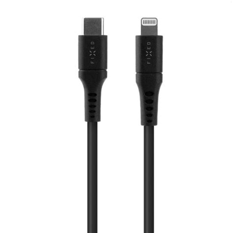 Fixed Adat és Töltőkábel Usb C Lightning Mfi Pd 0 5 M Fekete