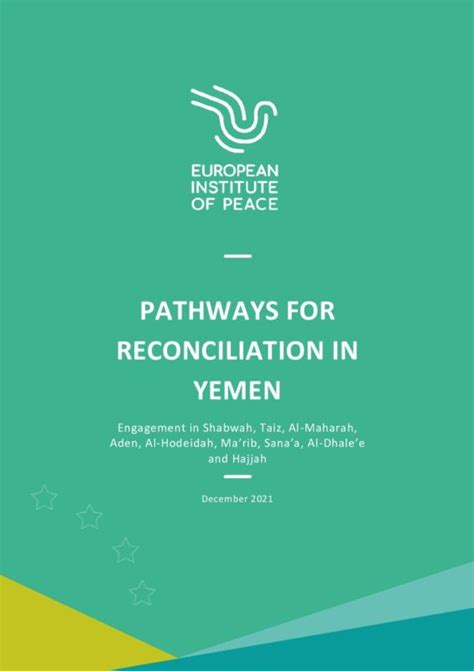 Pathways For Reconciliation In Yemen Eip