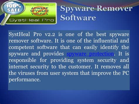 Ppt Spyware Remover Software Powerpoint Presentation Free Download