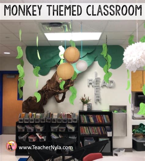 Monkey Classroom Theme Decor Ideas Nylas Crafty Teaching