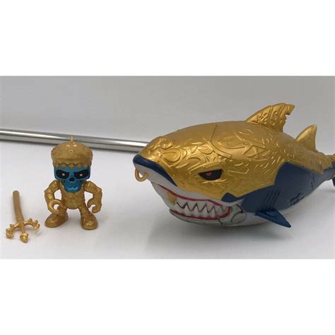 Moose Toys Treasure X Sunken Gold Sharks Treasure 16 Niveaux Etsy