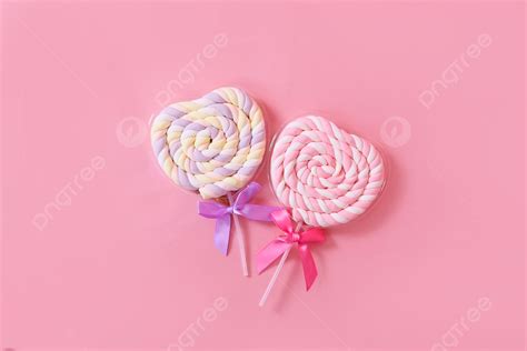 발렌타인 데이 배경 그림 행복 솜사탕 두 배경 일러스트 및 사진 무료 다운로드 Pngtree