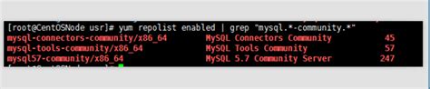 centos7使用yum安装mysql5 7 centos7 yum mysql mari csdn博客