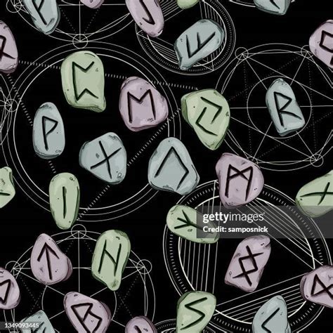 Viking Rune Symbols Stockfoto S En Beelden Getty Images
