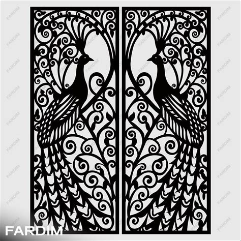 برش لیزر درب فلزی دانلود برش لیزر درب فلزی