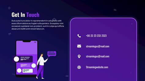 streaming powerpoint template