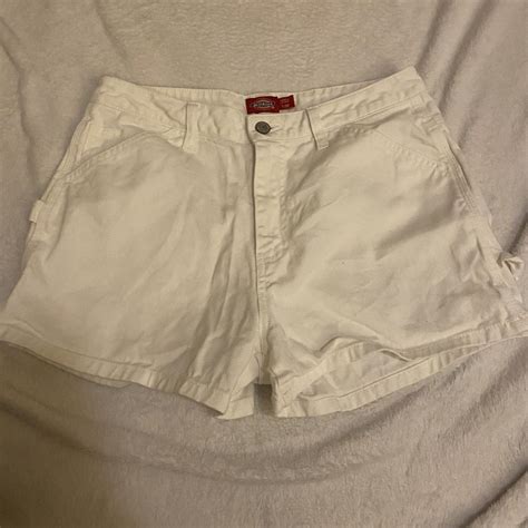 White Dickies Cargo Shorts New Without Tags Size Depop