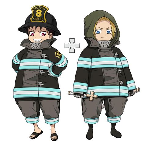内香 On Twitter 森羅日下部さんとアーサー・ボイルさん Shinra Kusakabe Chibi