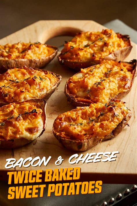 Bacon And Cheese Twice Baked Sweet Potatoes Reloadrub