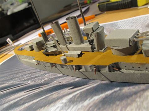 Project Papercraft Tegetthoff Class Battleship 3 By Sincress On