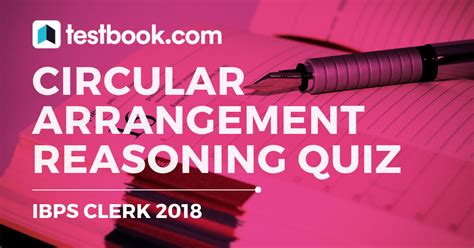 IBPS Clerk Reasoning Circular Arrangement Quiz 17 Try Now