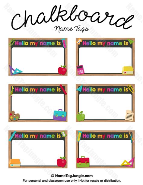 Cubby Labels Printable