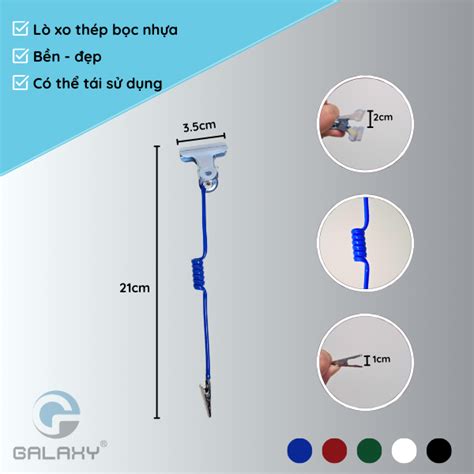 Kẹp wobbler lò xo kẹp lò xo 2 đầu kẹp giấy sale