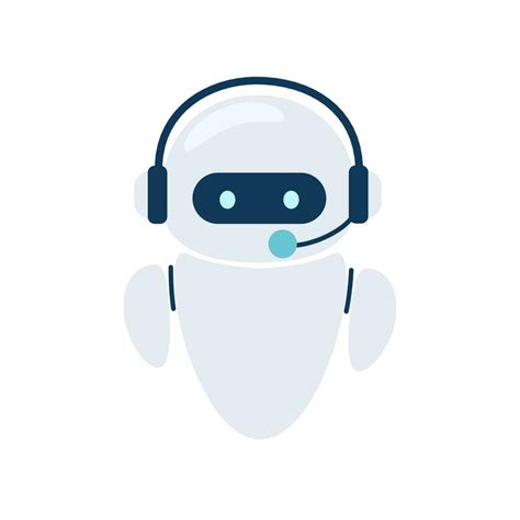 Digital Chat Bot Robot Assistant For Customer Support Concept Of Virtual Conversation