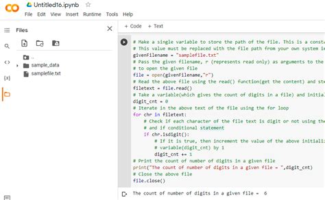 Python Program To Count Number Of Digits In A Text File Btech Geeks
