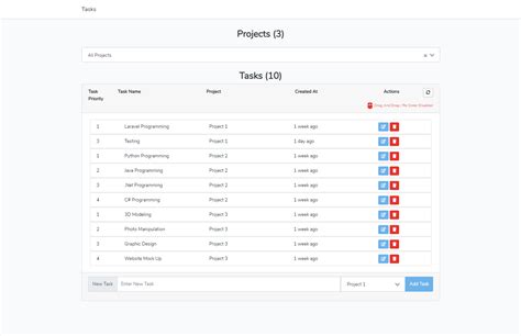 Github Wojo Project Task Create A Very Simple Laravel Web Application For Task Management