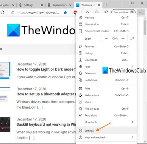 How To Enable And Use Accent Color In Microsoft Edge