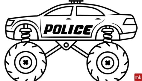 عکس ماشین پلیس برای رنگ آمیزی