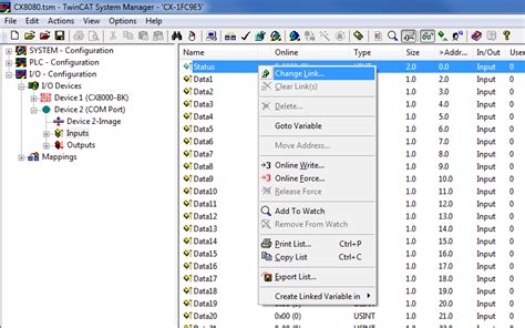 Settings When Using The On Board RS485 Interface