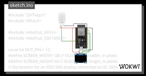 Oled Wokwi Esp32 Stm32 Arduino Simulator
