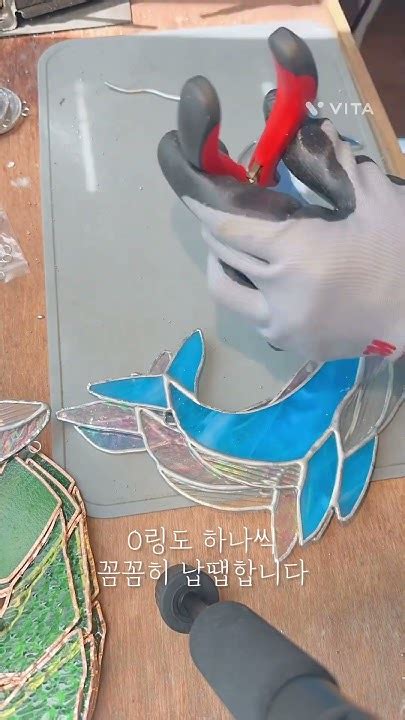 주문제작 출고건은 이렇게 나가요 맛보기 영상 😄♥️ 스테인드글라스 Stainedglass ステンドグラス 온라인판매 포장 공방브이로그 브이로그 Youtube
