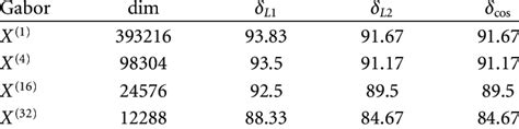 Face Recognition Performance For Gabor Wavelets With Different