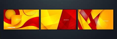 추상 빨간색과 노란색 배경 웹 배경 배너 브로셔 웹사이트 전단지 방문 페이지 프레젠테이션 인증서 및 웹 세미나에 포스터 템플릿