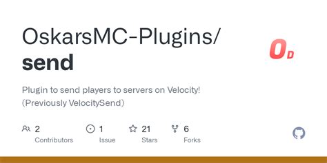 GitHub OskarsMC Plugins Send Plugin To Send Players To Servers On