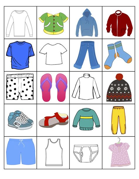 Карточка одеваться