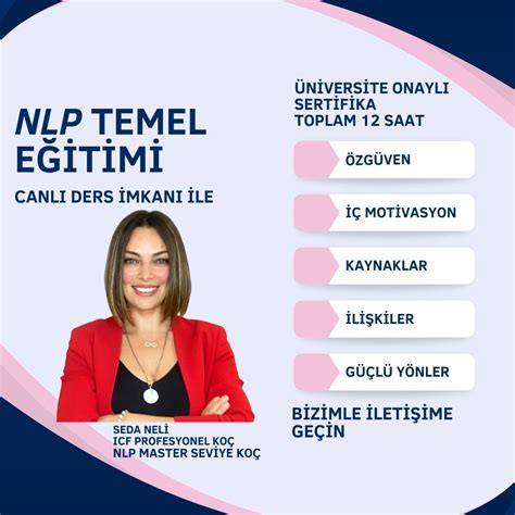 NLP Neuro Linguistic Programming Sertifika Programı