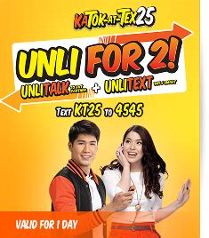 Talk N Text Unli Combo