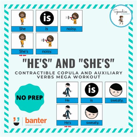 L318 “hes” And “shes” Contractible Copula And Auxiliary Verbs